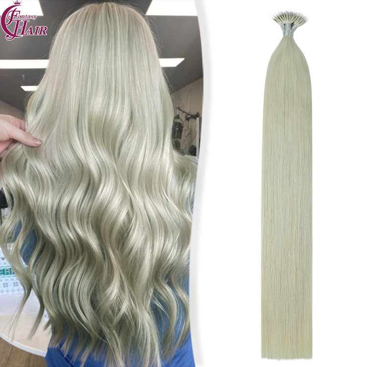 nano ring human hair extensions | straight nano ring tip hair | human hair